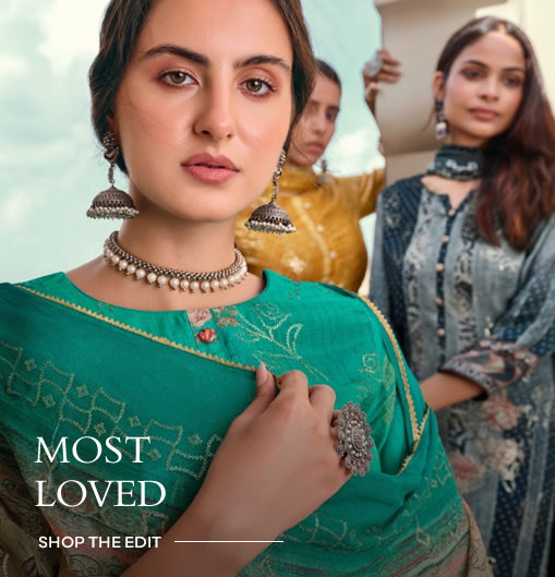 Fancy Silk Dyed Yarn Jacquard Salwar Suit – Glossy Simar